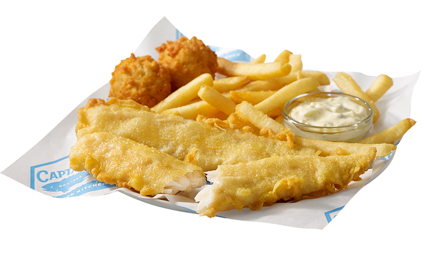 2 Piece Fish & Fries - Captain D's